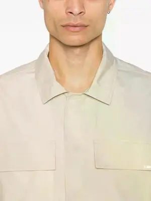 RHUN Short-sleeve Flap-pocket Shirt