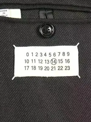 MAISON MARGIELA 2010s Notched Lapels Pea Coat