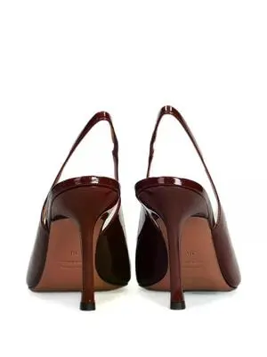 CASTAGNA Darya Pointed-toe Slingback Pumps