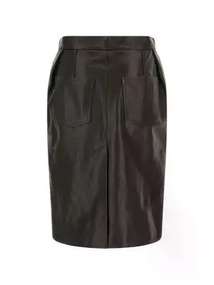 Magda Butrym Pleated Midi Skirt