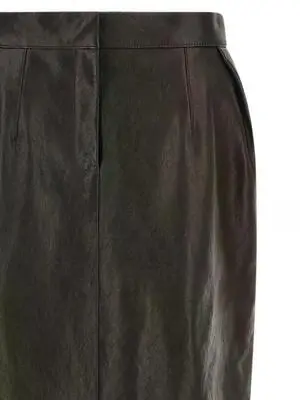 Magda Butrym Pleated Midi Skirt
