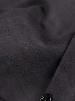 Hermès Calf Leather-patch Cashmere Jacket