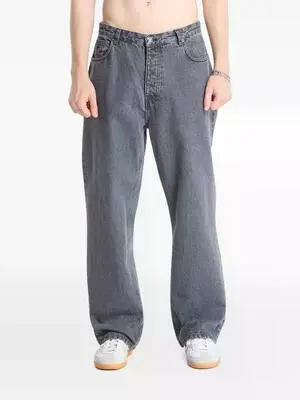 Filling Pieces Loose-fit Washed Jeans - Grey