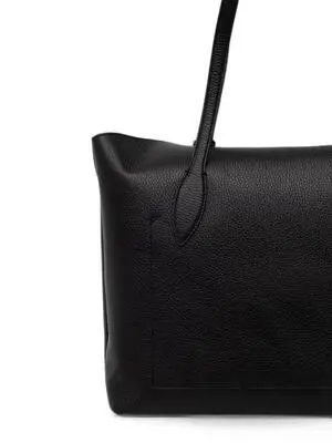 COCCINELLE Leather Tote Bag With Gold-tone Logo Detail