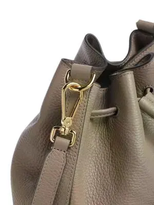 COCCINELLE Pebbled-leather Shoulder Bag - Brown