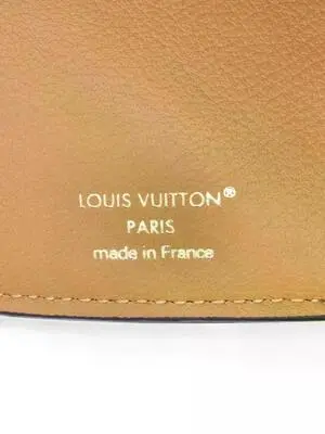 LOUIS VUITTON Victorine On My Side Wallet Leather And Monogram Canvas Small Wallets
