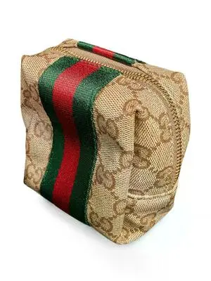Gucci Gg Supreme Web Cosmetic Case