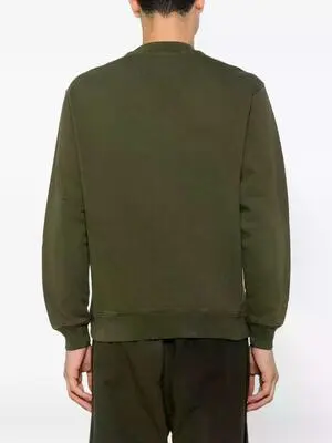 C.P. COMPANY Logo-embroidered Crew-neck Sweatshirt