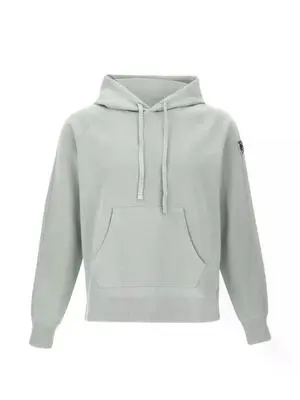 BLAUER. Logo-patch Raglan-sleeve Hoodie