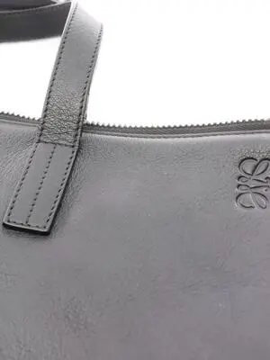 Loewe 2000s Anagram-detail Leather Briefcase