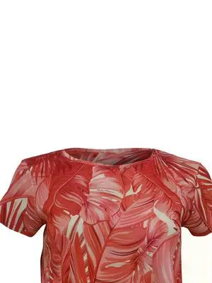 FERRAGAMO Tropical Print T-shirt