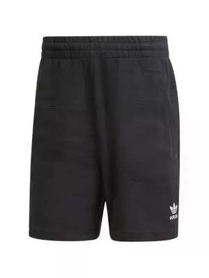 Adidas Logo-embroidered Shorts - Black