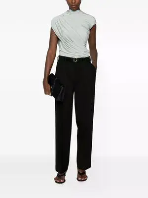 TOTEME Pleated Straight-leg Trousers