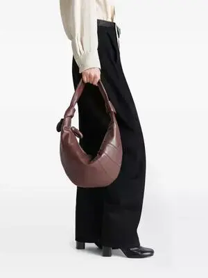 LEMAIRE Croissant Leather Shoulder Bag - Red