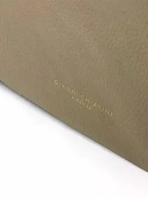 GIANNI CHIARINI Medium Helena Round Grained Crossbody Bag