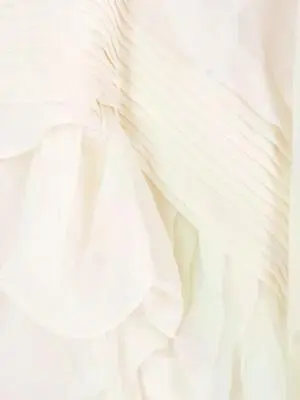 Yohji Yamamoto Pleated Draped Dress