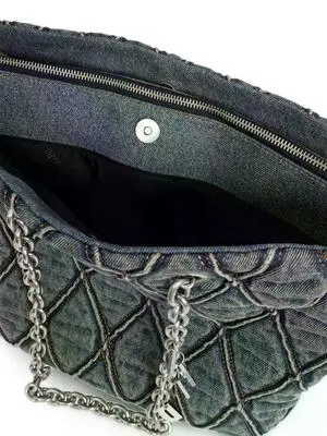 DIESEL® Charm-d Diamond-quilted Tote Bag