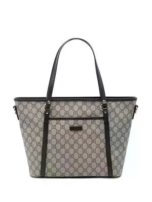 Gucci 2016-2026 Gg Supreme Joy Convertible Tote Satchel - Neutrals