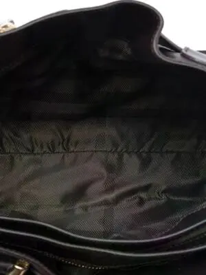 Burberry Quilted Leather Beaton Handbag