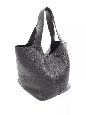 Hermès 2021 Clemence Picotin Lock 22 Handbag - Black
