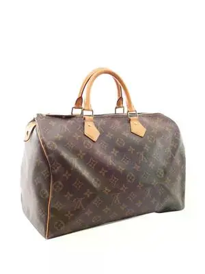 LOUIS VUITTON 2014 Monogram Speedy 35 Boston Bag