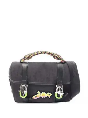 Dior Oblique Canvas Messenger Bag - Black