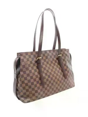 LOUIS VUITTON Damier Ebene Chelsea Shoulder Bag