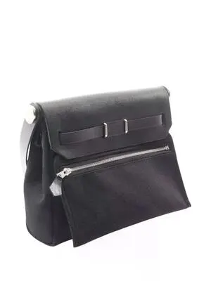Hermès 2026 Military Toile And Vache Hunter Herbag Zip 20 Crossbody Bag - Black