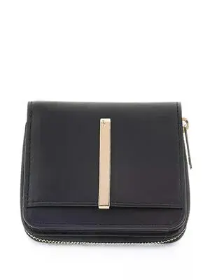 TOD'S Logo-plaque Zip-around Wallet - Black