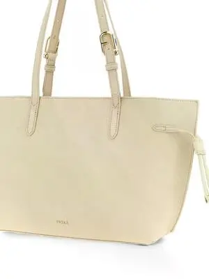 Furla Ava Hammered Leather Tote Bag