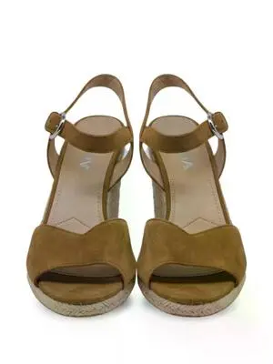 Prada 2010s Wedge Espadrille Sandals
