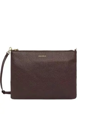 COCCINELLE Zip-fastening Leather Shoulder Bag - Brown