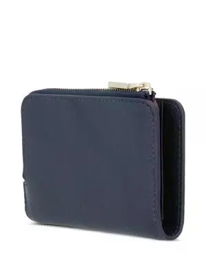 COCCINELLE Small Metallic Logo-print Leather Wallet