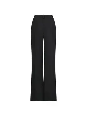 Khaite Grenare Pleated Trousers - Black
