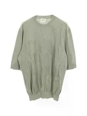 Hermès 2010s Selles En Fragments Sweater - Grey