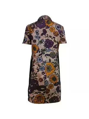 Burberry Floral Jacquard Shirt Dress