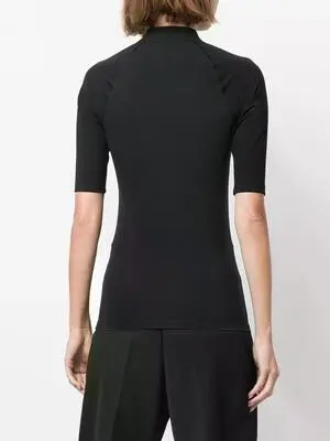 JIL SANDER Logo-print Scuba Top