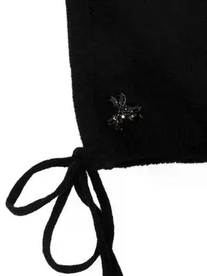 Simone Rocha Crystal-embellished Hat