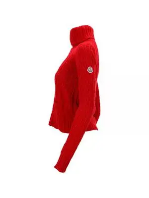 Moncler Cable-knit Roll-neck Sweater