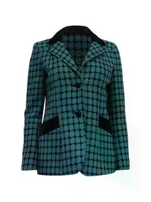 Etro 2010s-2020s Single-breasted Printed Blazer