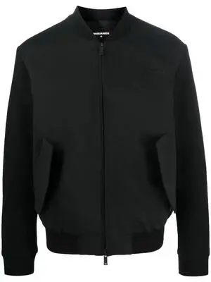 Dsquared2 Flap Pockets Bomber Jacket - Black