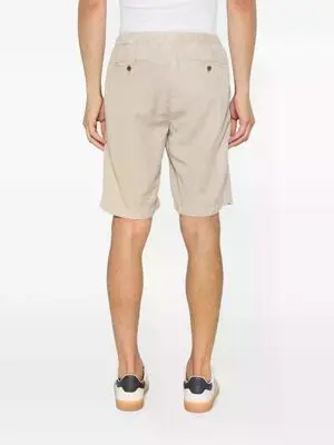 MYTHS Belted Elasticated Shorts