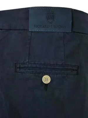 RICHARD J. BROWN Caprera Logo-patch Button-fastening Trousers