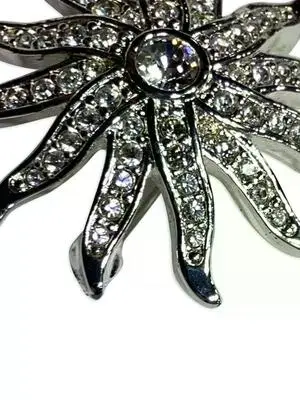 SWAROVSKI Crystal Sunburst Brooch