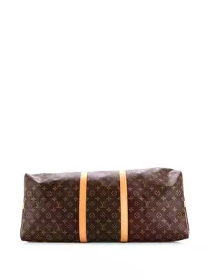LOUIS VUITTON Keepall Bandoulière Monogram Canvas 60 Travel Bag
