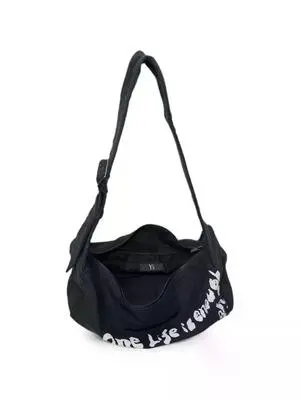 Y’s Graphic-print Box Shoulder Bag