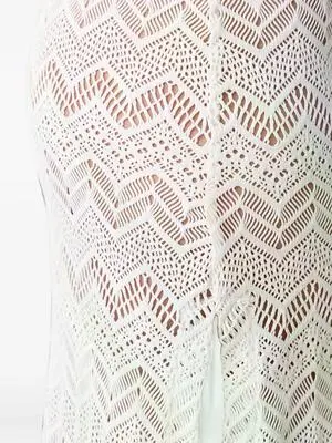 Vilebrequin Lisanna Chevron-knit Side-slit Maxi Dress