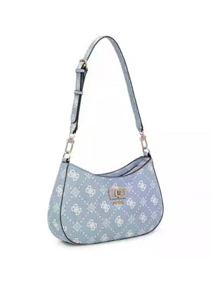 Guess Emelie Monogram-print Logo-plaque Shoulder Bag