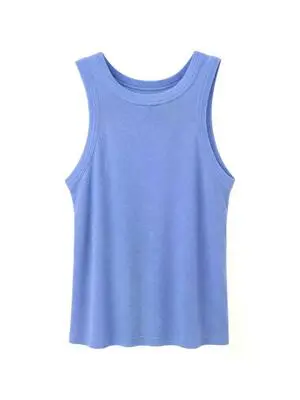 IRO PARIS Ribbed-knit Tank Top - Blue