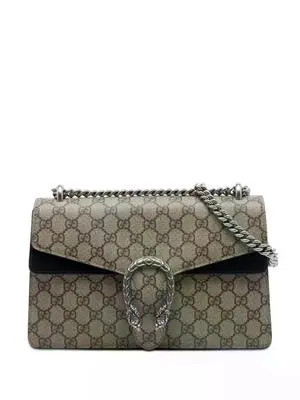 Gucci 2016-2026 Medium Gg Supreme Dionysus Shoulder Bag - Neutrals